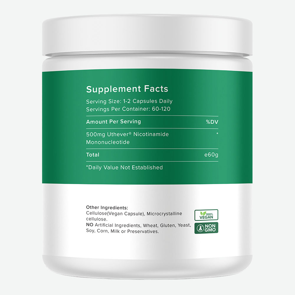 Buy Pure NMN Capsules 500mg Online Supplements Australia